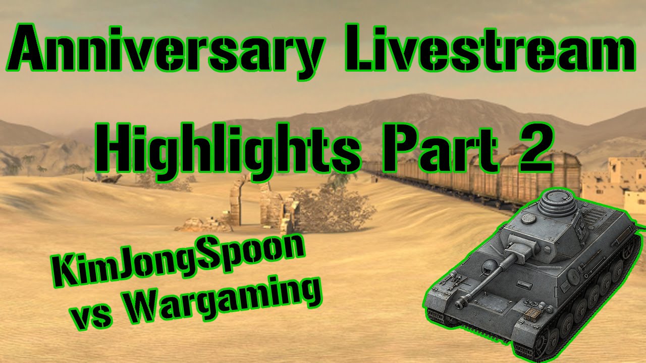 World of Tanks Blitz || WoTB First Anniversary Livestream Part 2 - YouTube