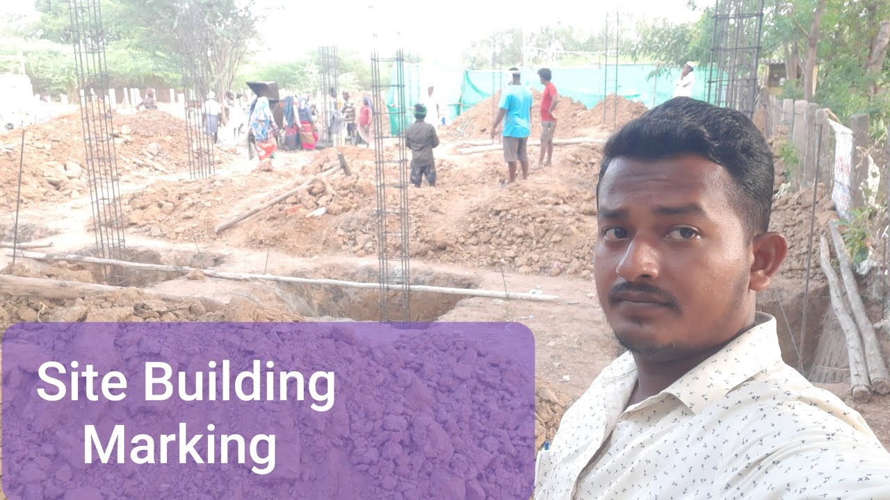 Site Marking:Building Marking @kamaalconstruction9871 - YouTube