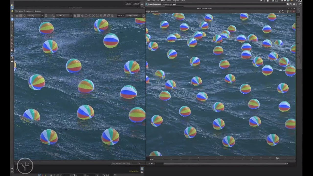 Rendering #Houdini Oceans with #Redshift [Stream 2020 12 20] - YouTube