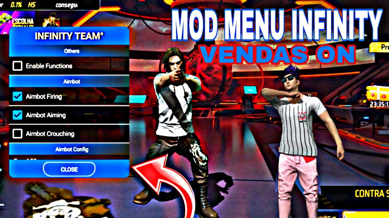 🔥MOD MENU INFINITY TEAM ON HS/ESP/MOBILE VMOS 32 E 64 BITS ROOT ...