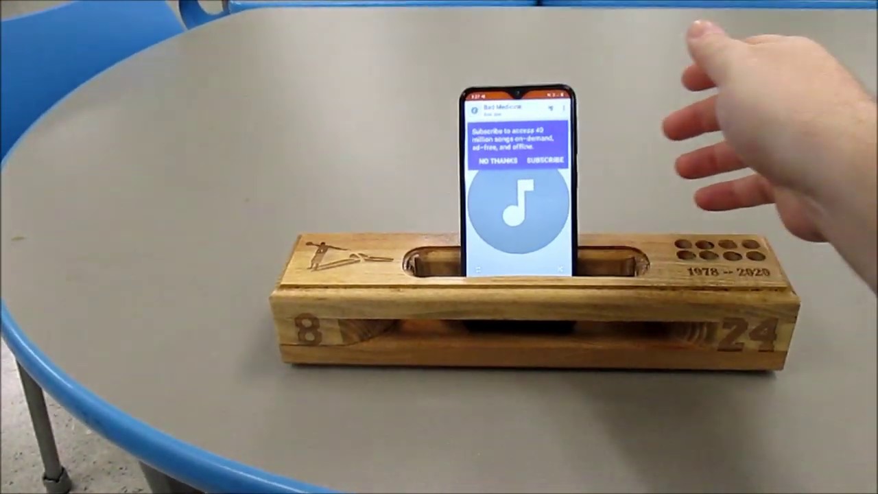 Smartphone Acoustic Amplifier - YouTube