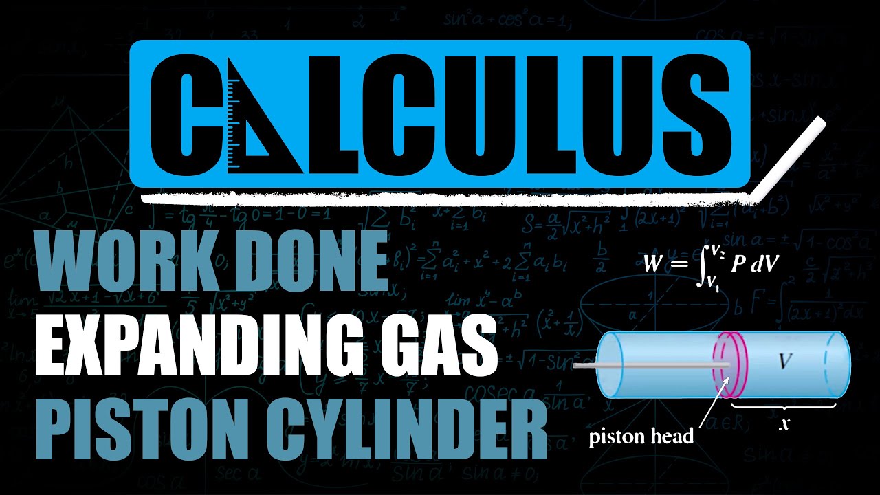 Work Done Expanding Gas Piston Cylinder - YouTube