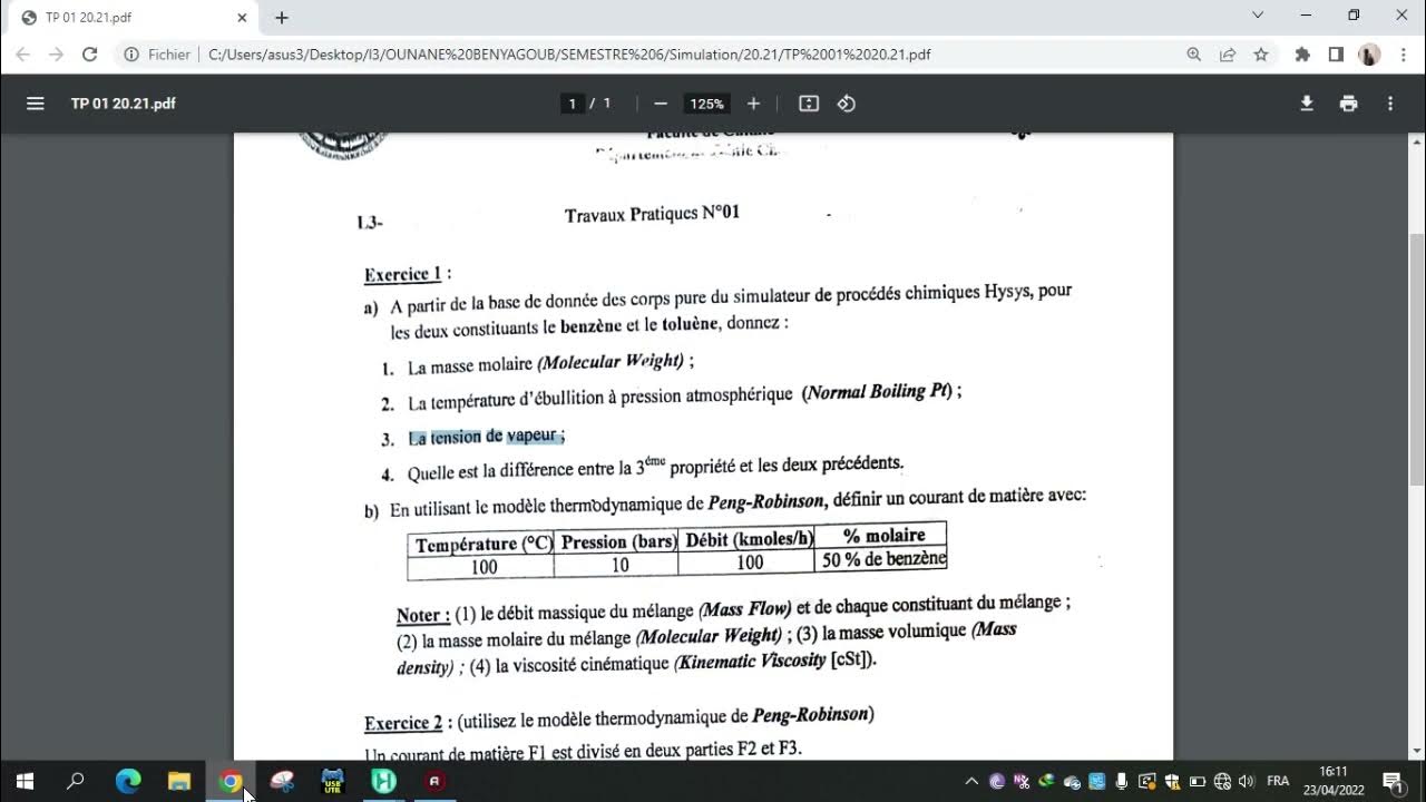 TP SIMULATION L3 GP USTO MB EXO1 TP1 - YouTube