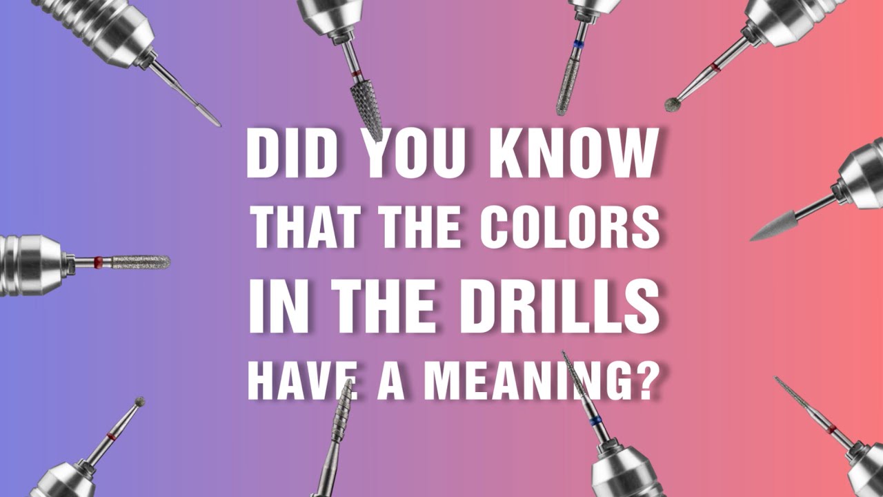 Did you know that the colors on drill bits have a meaning? - YouTube