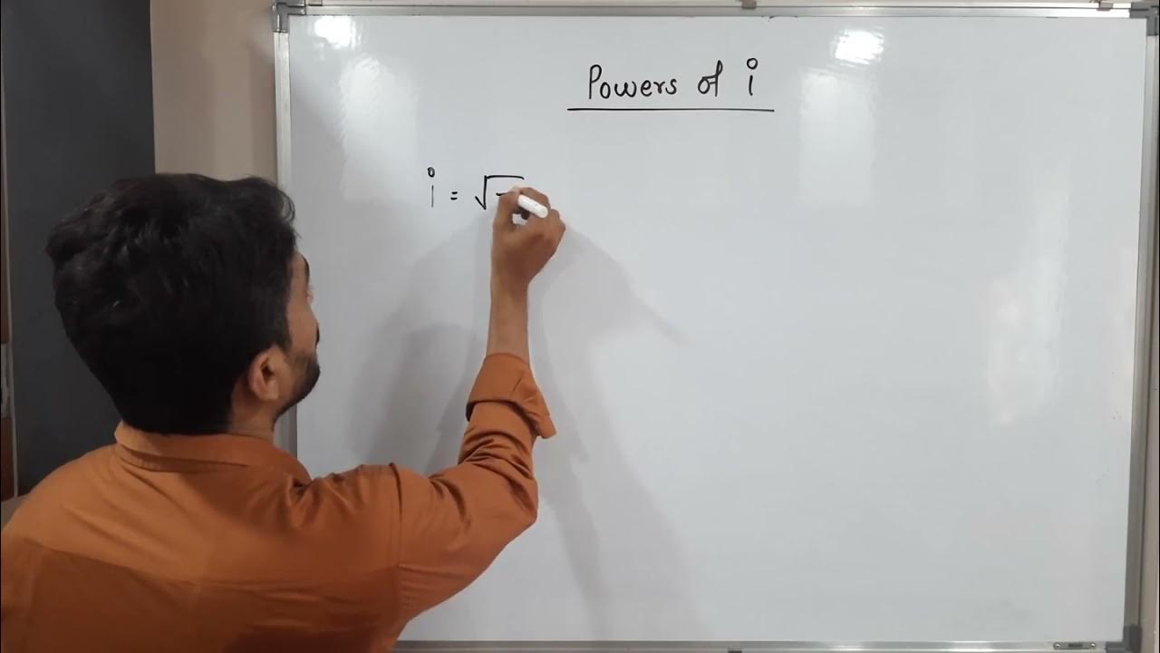 Complex Analysis | Unit 1 | Lecture 2 | Powers of i - YouTube