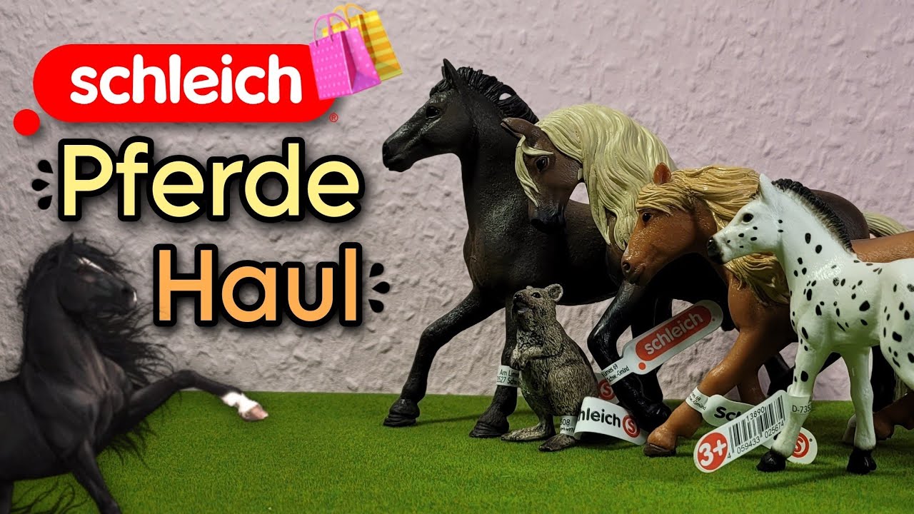XL Schleich Pferde Haul 🛍 | Nonni#love - YouTube