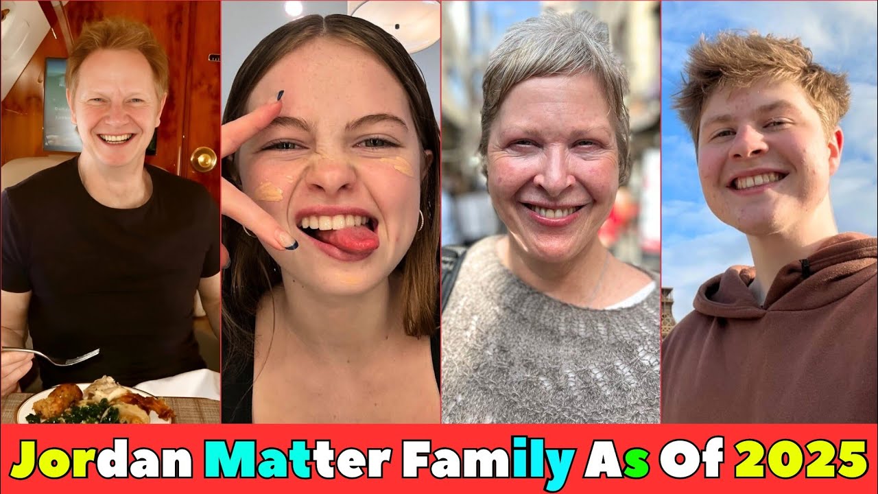 Jordan Matter Family 2025: Revealing the Members Real Names and Ages ...