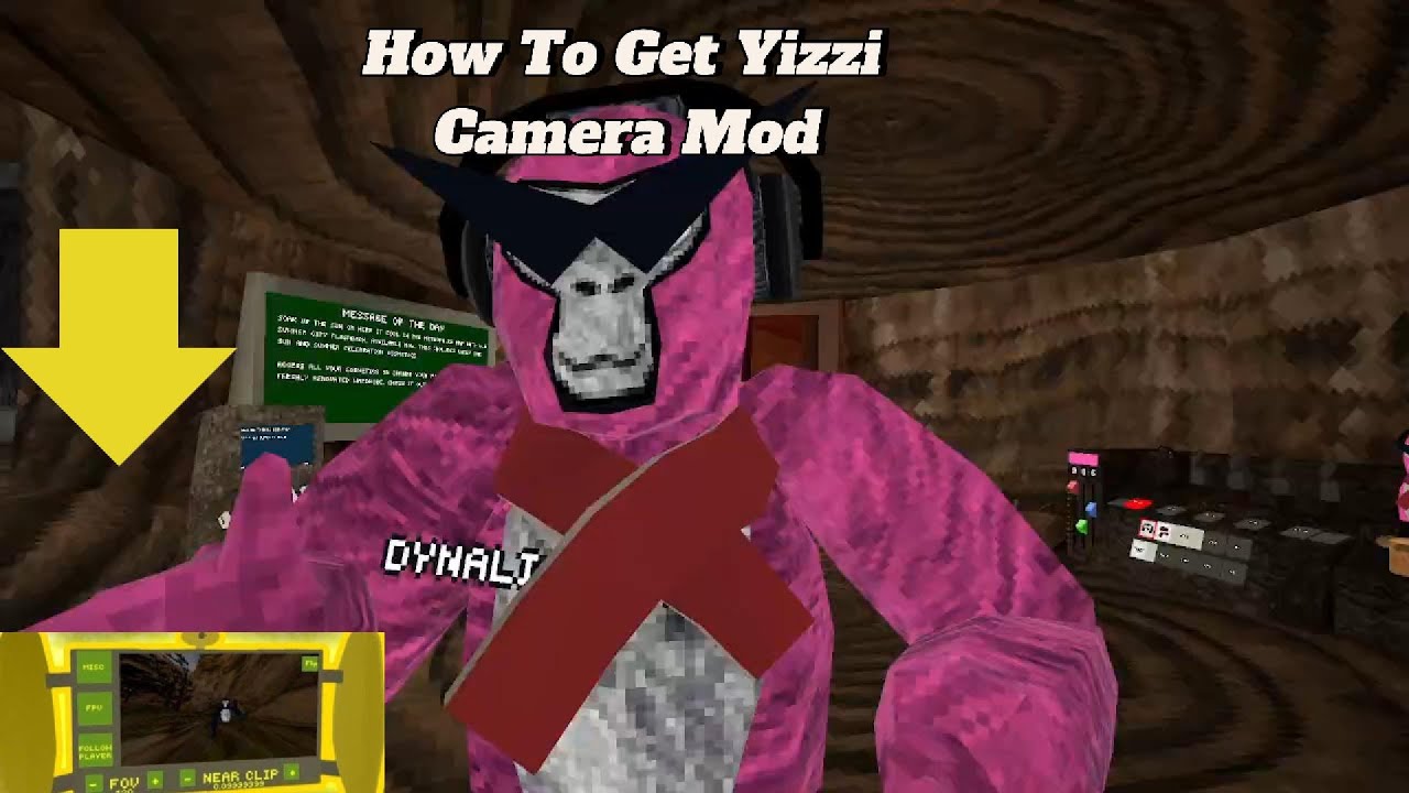 How to Record Yourself in Gorilla Tag with Yizzi Camera Mod (Mod ...