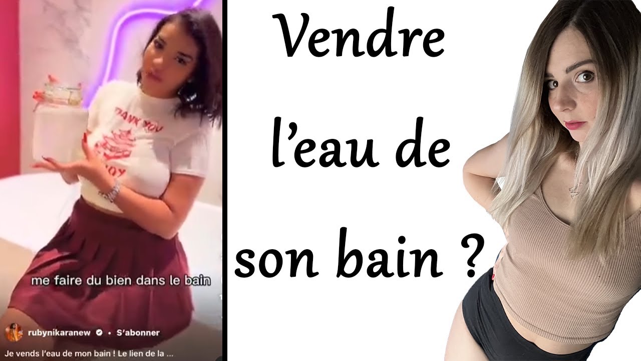 Une Influenceuse Vend L'eau De Son Bain | Chtoby Pomnili