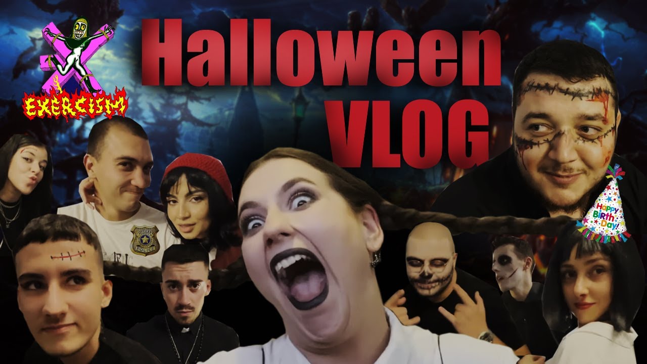 HALLOWEEN В EXE CLUB SOFIA | ВЛОГ - YouTube