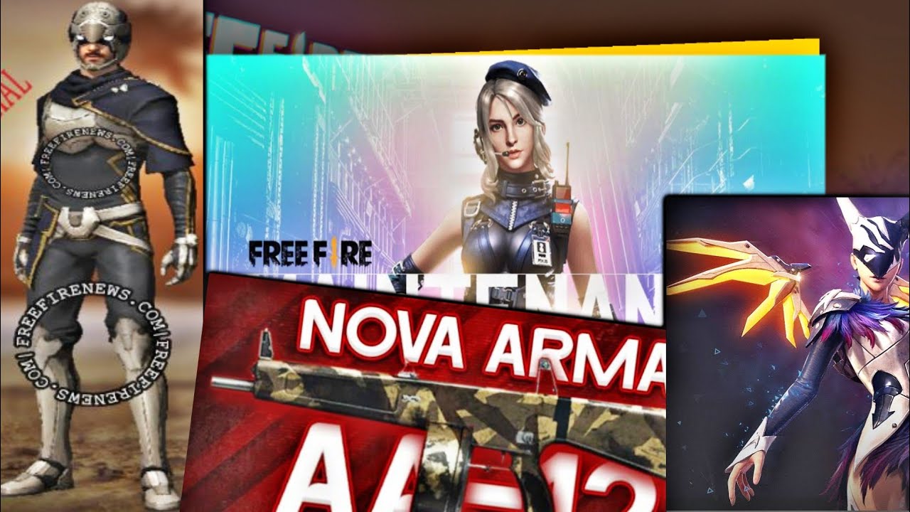 NOVA ARMA AA-12 CHEGANDO NO JOGO, NOVA SKINS SOMBRA BRANCA E NOVOS ...