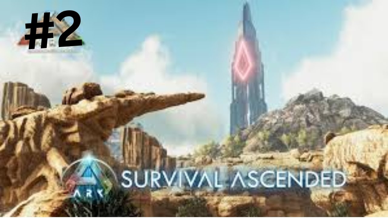 ark survival ascended scorched earth #2 Une base potable - YouTube