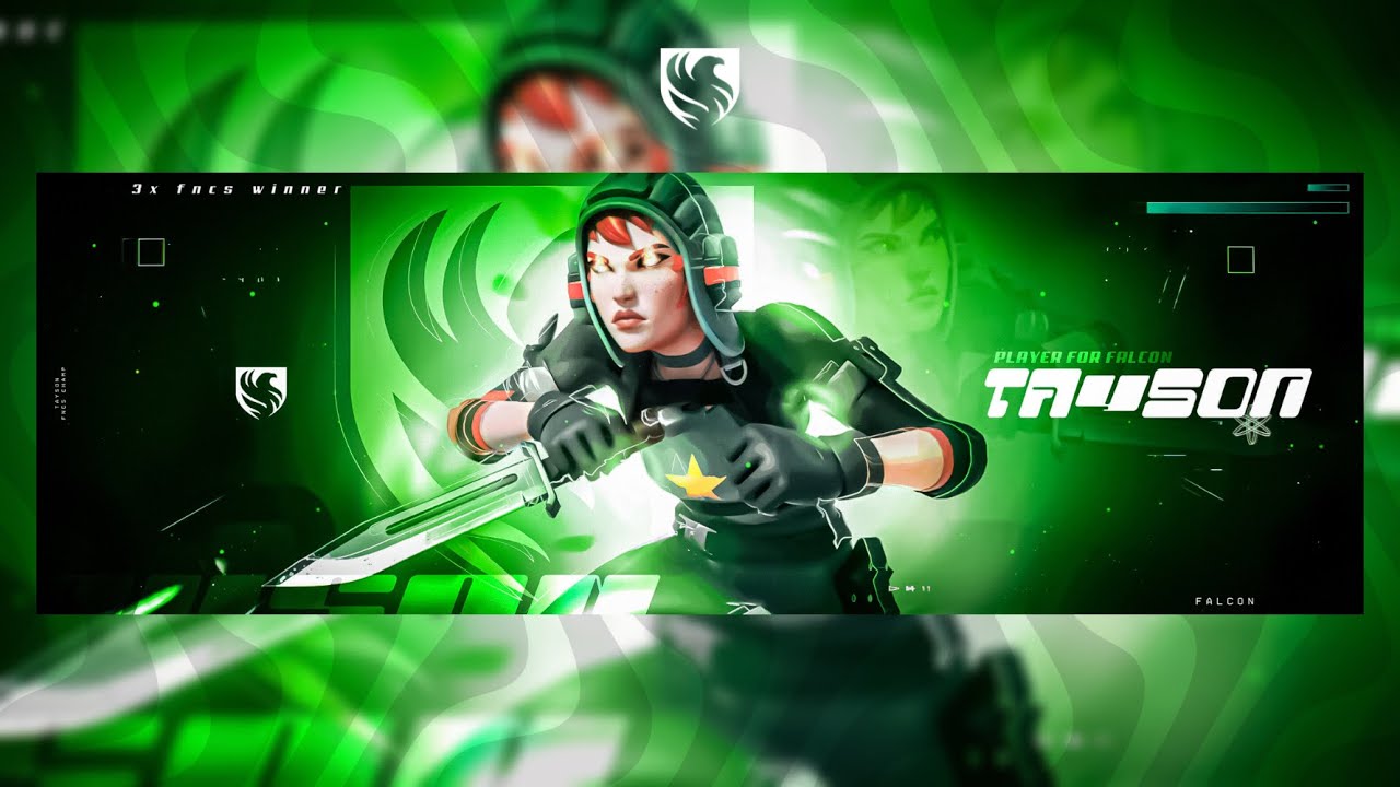 How I Made This Insane Header For FALCON TAYSON On Picsart (Fortnite ...