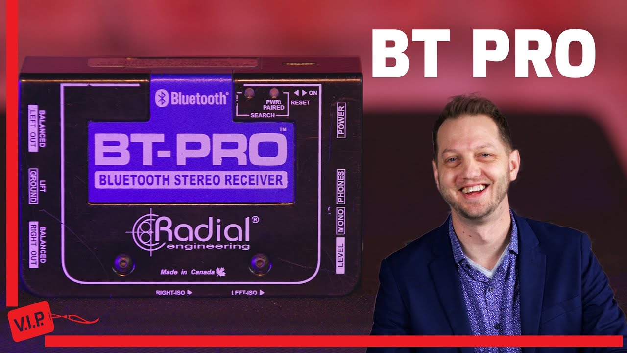 EVERYTHING You Need To Know About The Radial BT-Pro Bluetooth Receiver ...