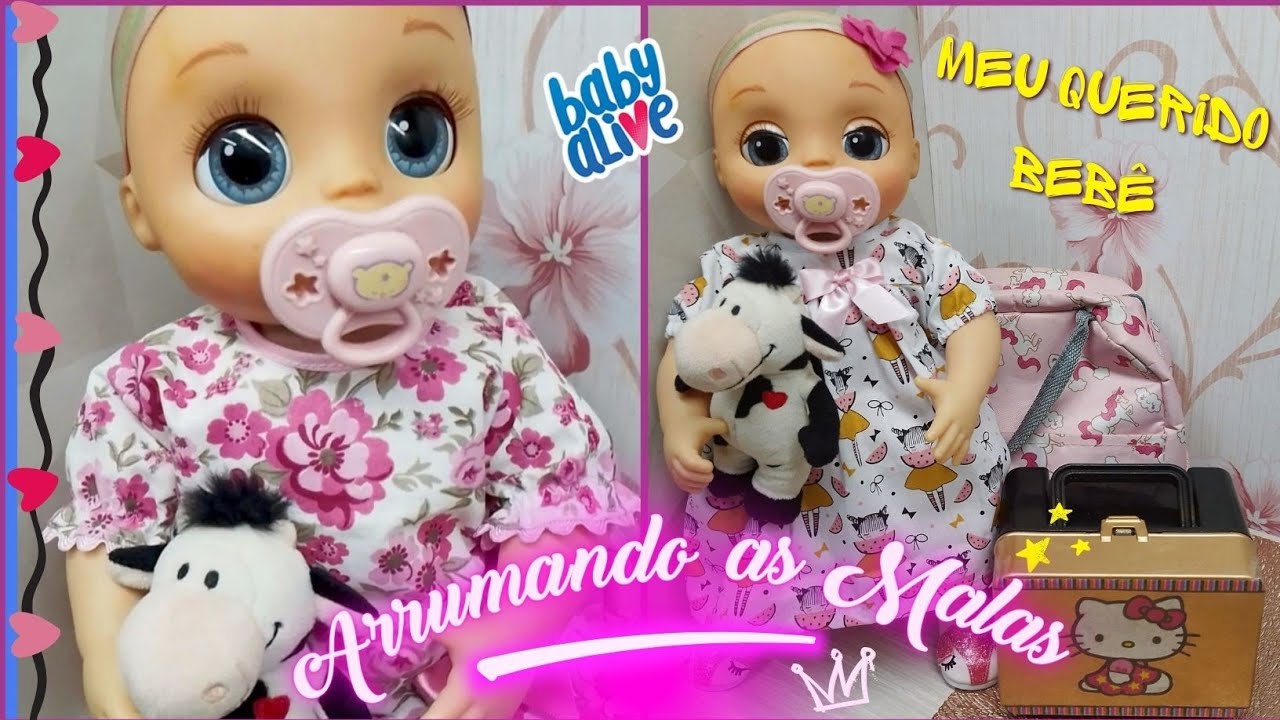 Baby Alive Meu Querido Bebê Gigi Mostra Mala ! Vídeos Infantis - YouTube