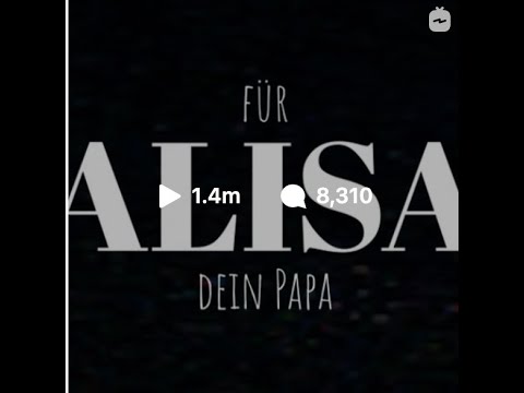 Capital Bra Für ALISA dein Papa