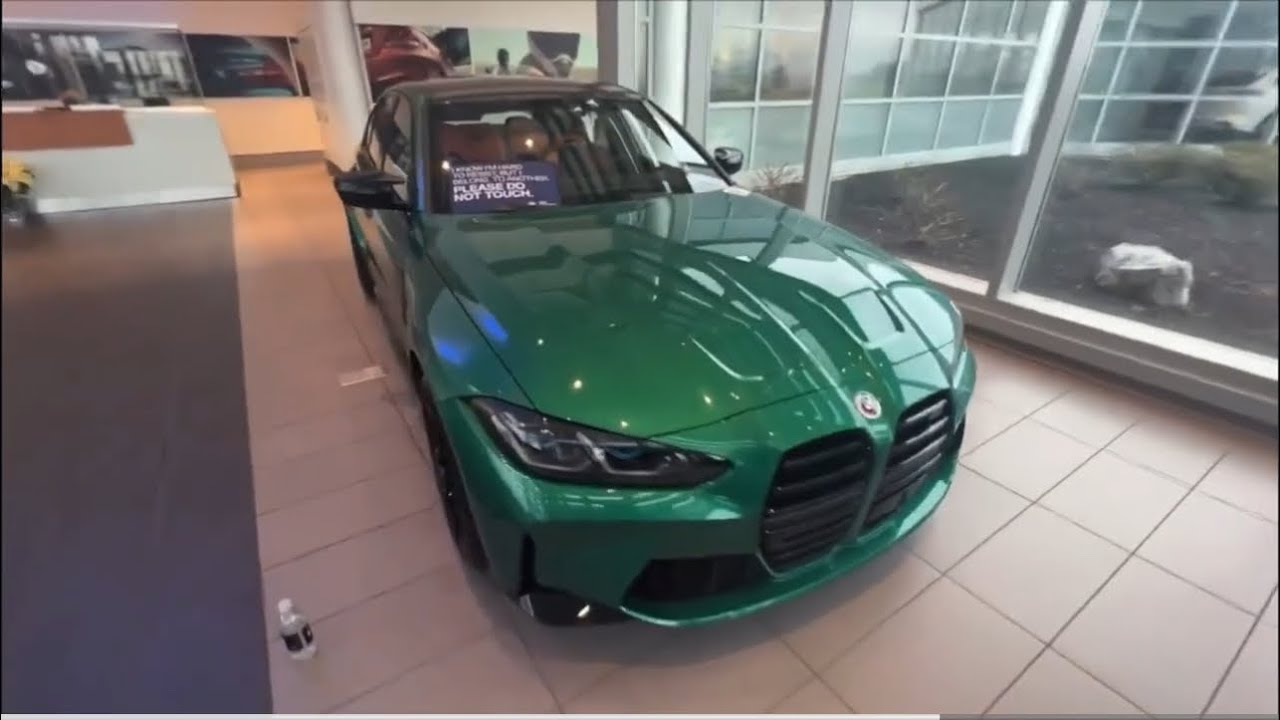 picking up my new G80 M3 at the performance center - YouTube