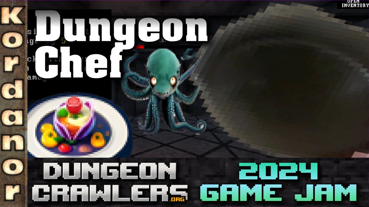 Dungeon Chef - Playing Dungeoncrawler GameJam 2024 Submissions - YouTube