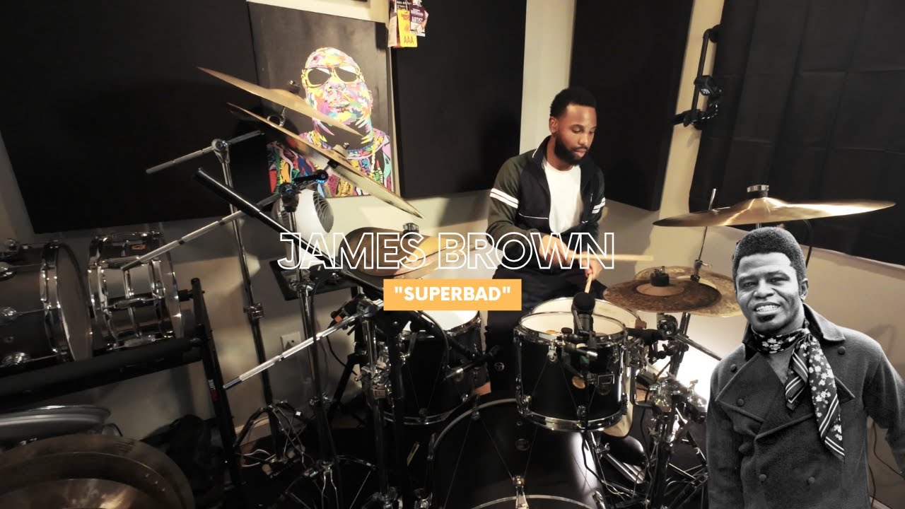 James Brown "Superbad" - Drum Cover - YouTube
