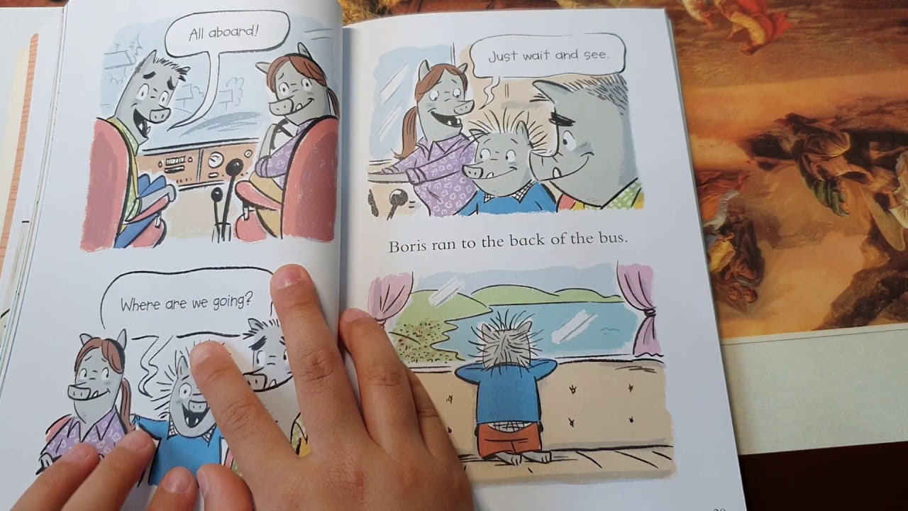 John Moon ♡ 엄마표 영어 책 읽기♡ boris on the move ♡ - YouTube