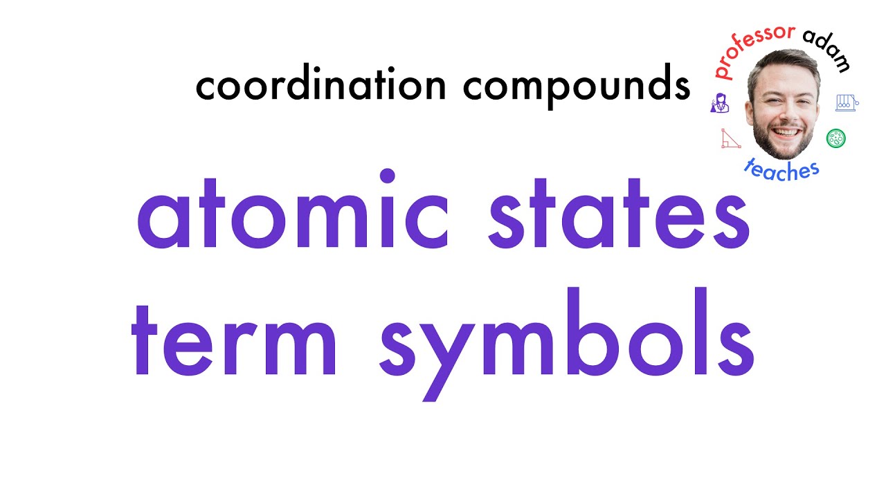 Atomic Term Symbols in Coordination Chemistry (Microstates 2) - YouTube