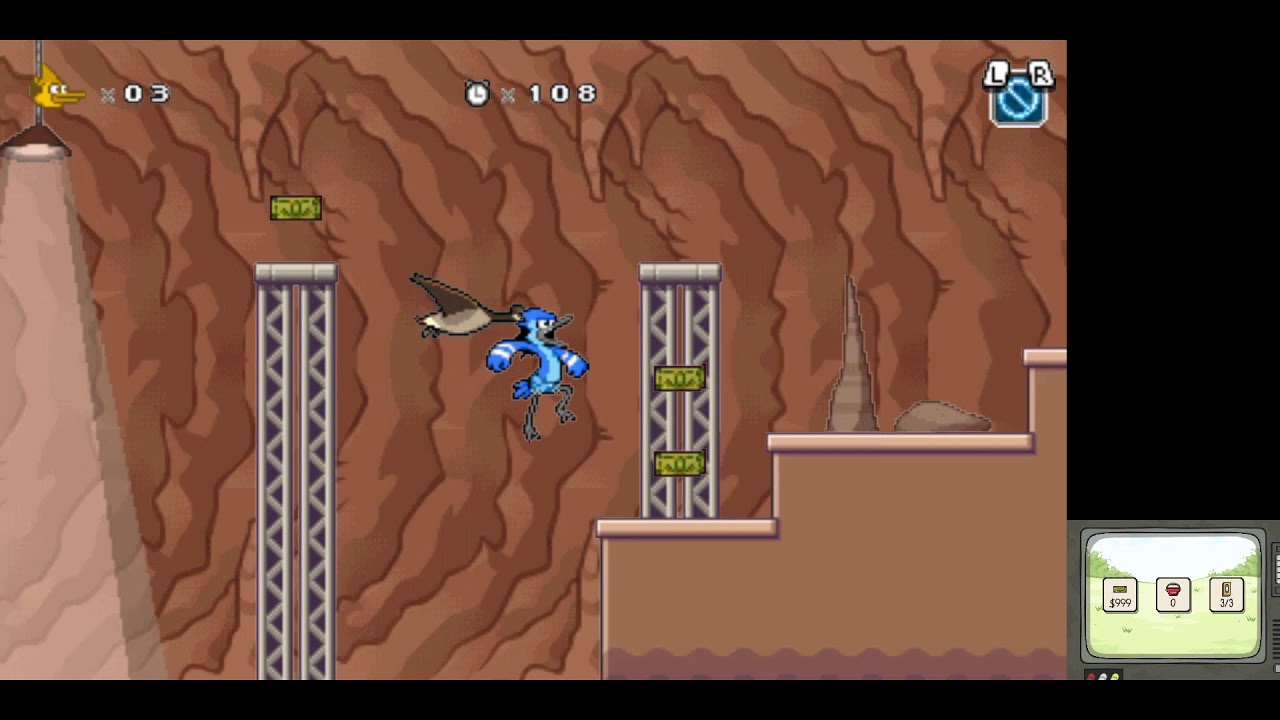 Regular Show: Mordecai & Rigby in 8 Bit Land (3DS) 2-2 Speedrun - YouTube