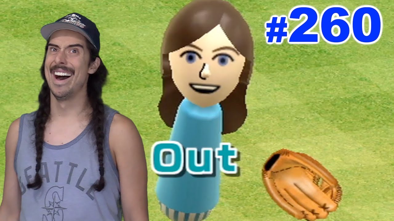 ONE WOMAN SHOW! | Wii Baseball #260 - YouTube