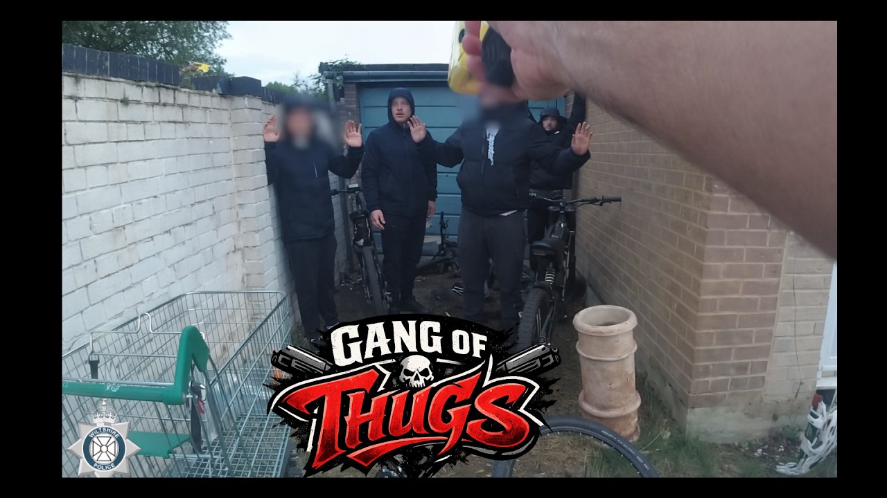 Police TRACK DOWN U.K. GANG Of Criminals ! - YouTube