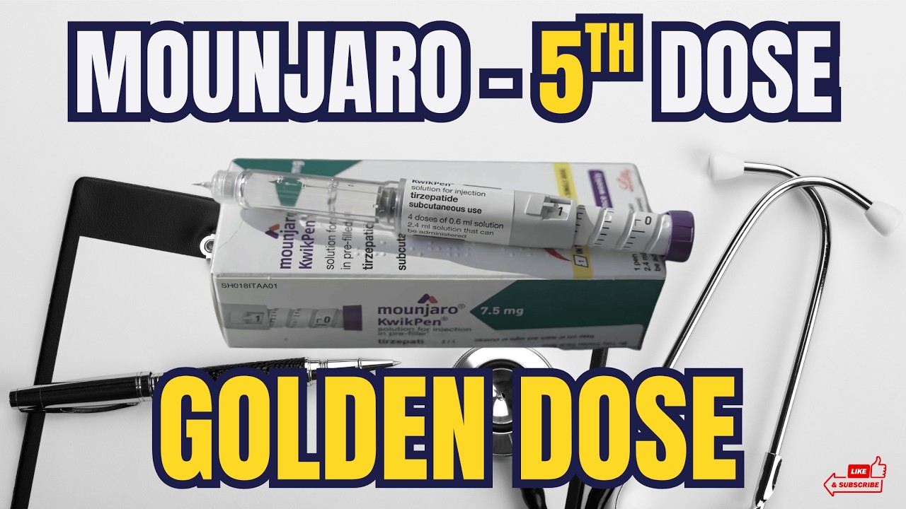 Mounjaro Golden Dose Explained | How to Get a 5th Dose from the KwikPen (UK Guide) - YouTube