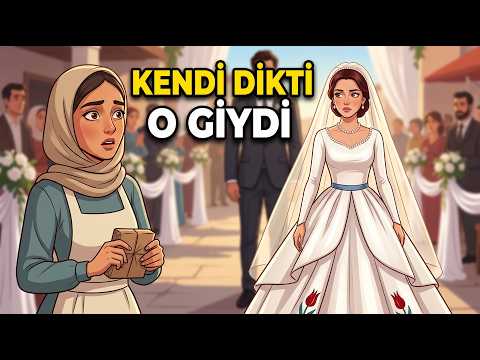 Yetim Terzi Kıza Nikâh Sözü Verdi… Ona Diktirdiği Gelinliği Zengin Kıza Giydirdi!