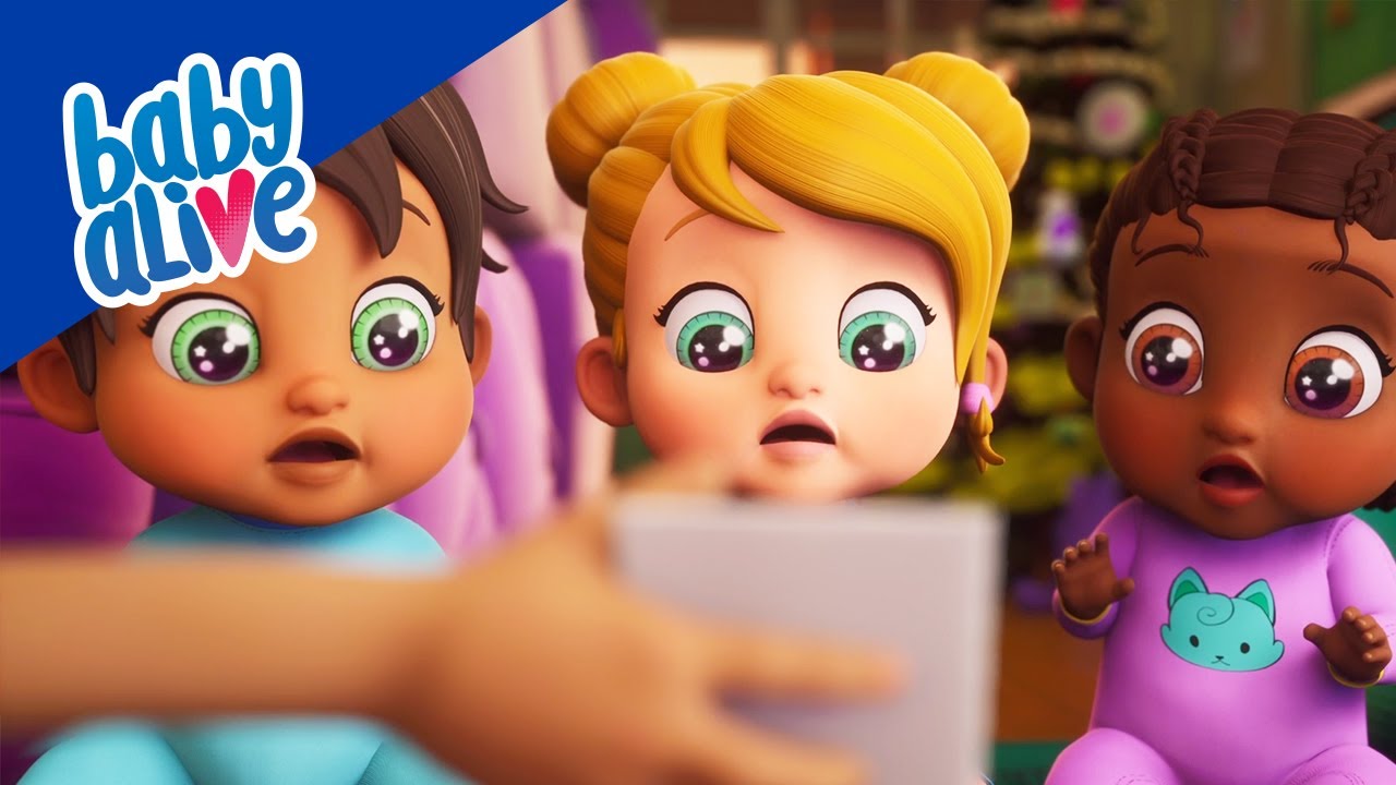 Baby Alive em Português Brasil 🎅🏽 Apanhando o Pai Natal! 💫 Vídeos ...
