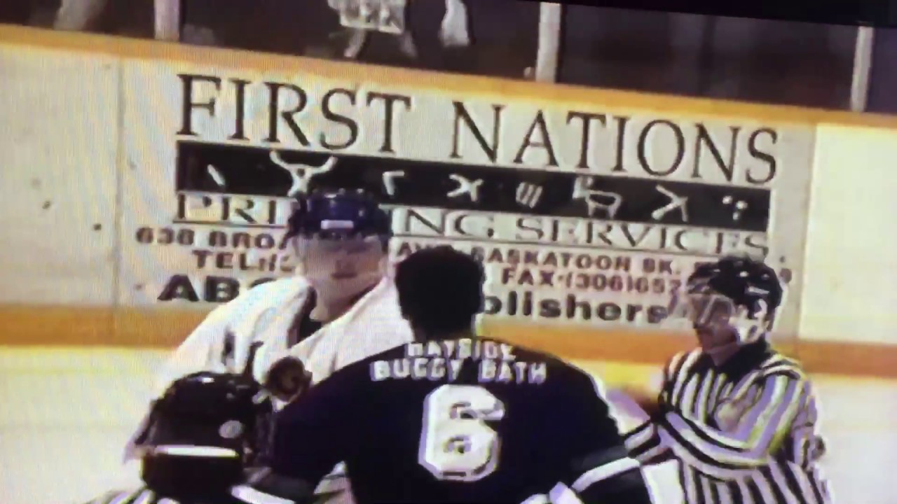 93-94 Lebret Eagles SJHL #27 pennock #9 Currie #2 Milliea - YouTube