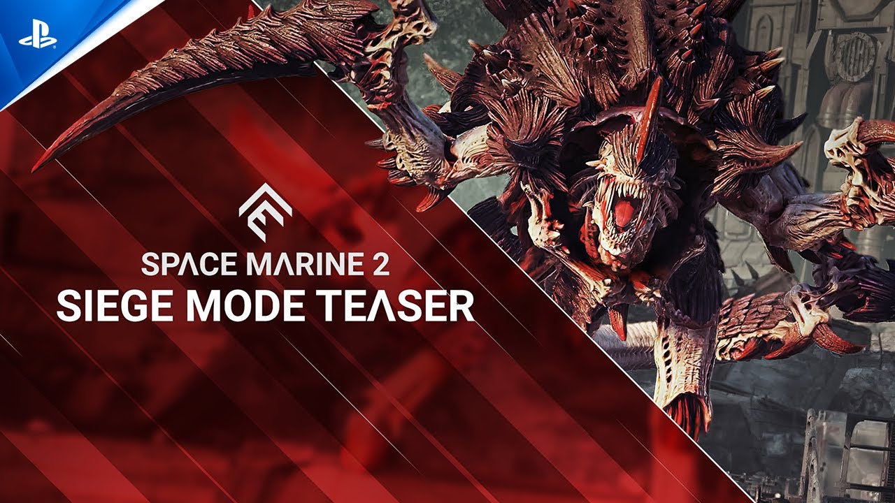 Warhammer 40,000: Space Marine 2 - Siege Mode Teaser | PS5 Games - YouTube