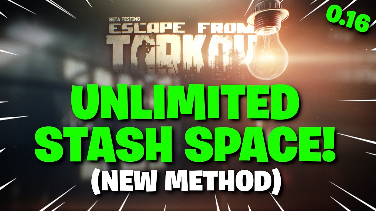Escape From Tarkov PVE - The NEW & IMPROVED Unlimited Stash Space ...