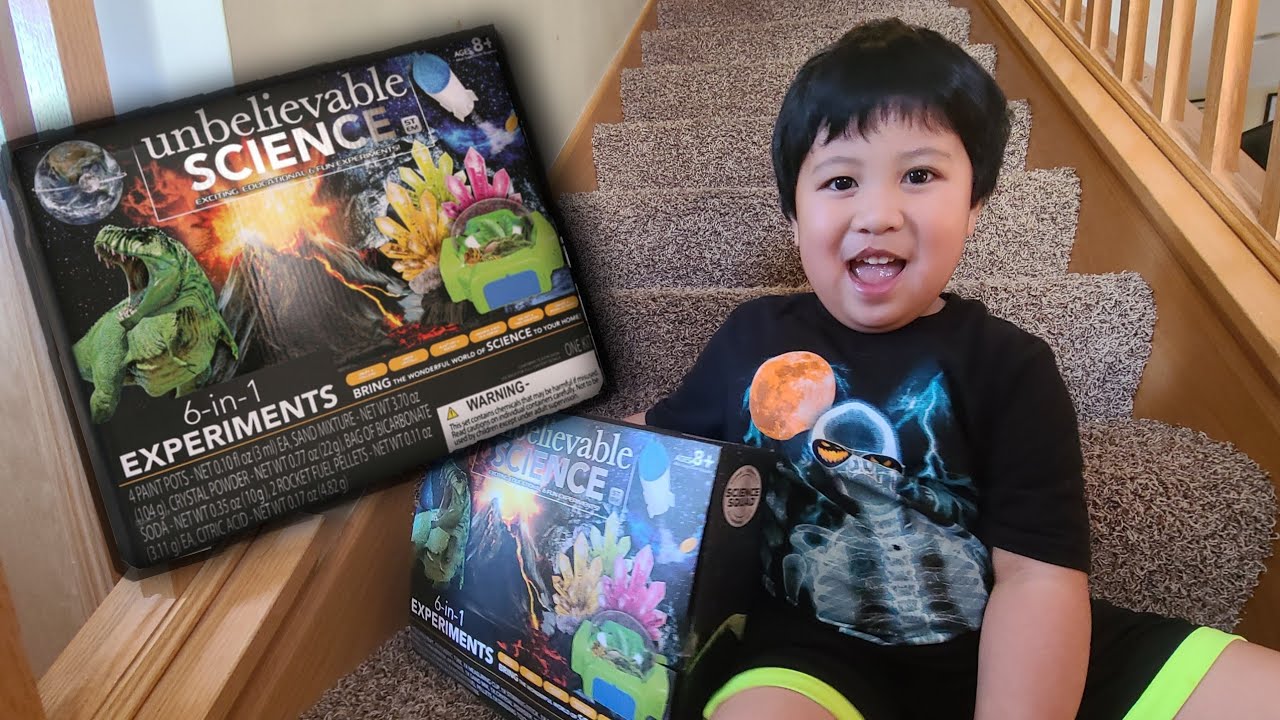 Dig out a T-rex skeleton | Five Below unbelievable SCIENCE - YouTube