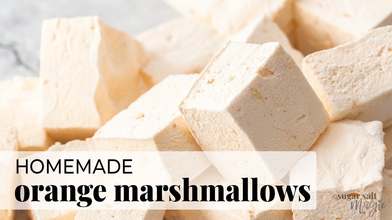Orange Marshmallows - YouTube
