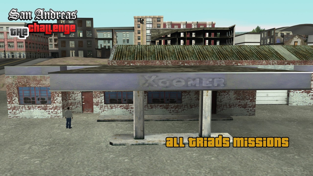 GTA SA The Challenge Mod | All Triads Missions in San Fierro (Doherty ...