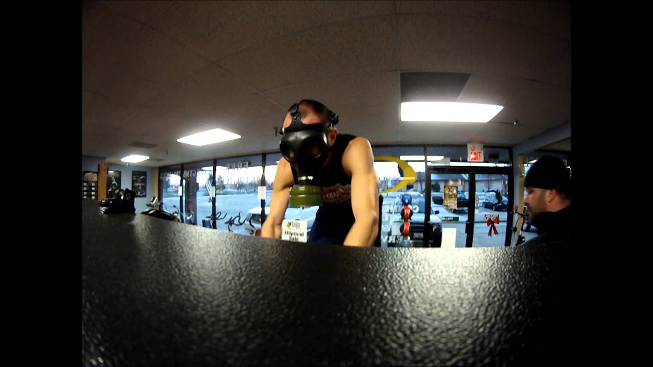 Gas Mask Training on the Jacobs Ladder - YouTube