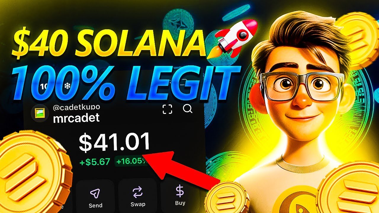 Solpick Withdrawal Proof (I Made Free $40 Solana) - YouTube