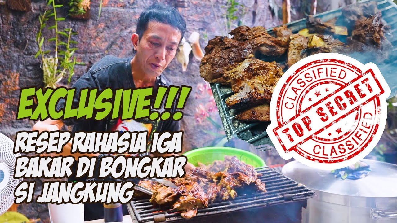 GAK PELIT ILMU, SEMUA RESEP IGA BAKAR DI BONGKAR SAMA SI JANGKUNG ! - YouTube