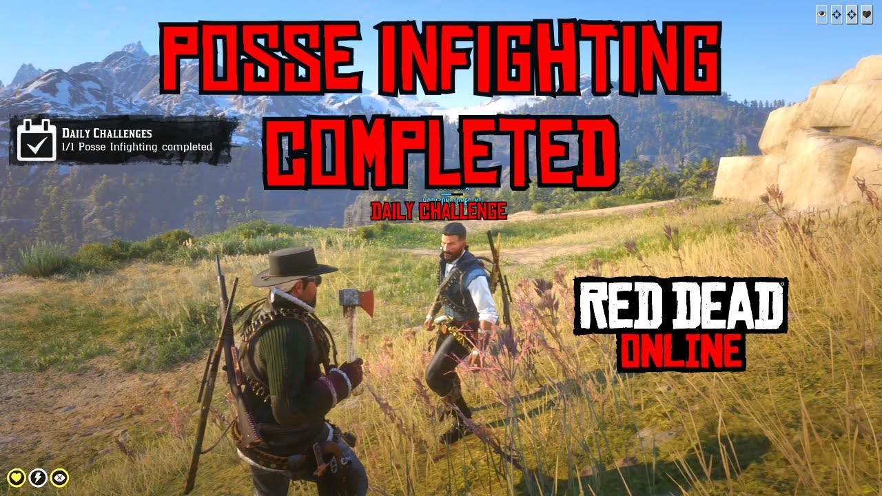Posse Infighting Completed - Red Dead Online Daily Challenge guide ...