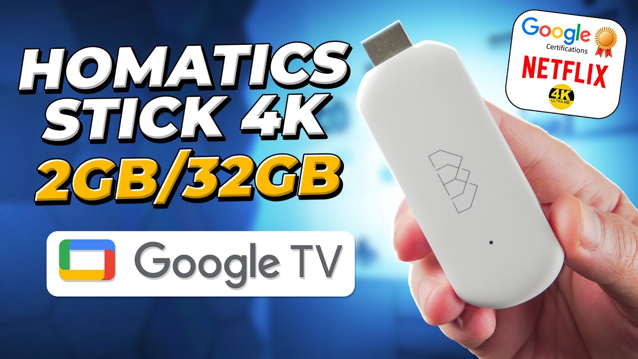 ADEUS Chromecast! Chegou o Novo HOMATICS STICK 4K - YouTube