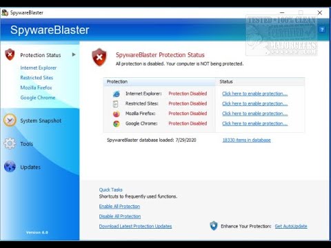 How to Download and Use SpywareBlaster - YouTube