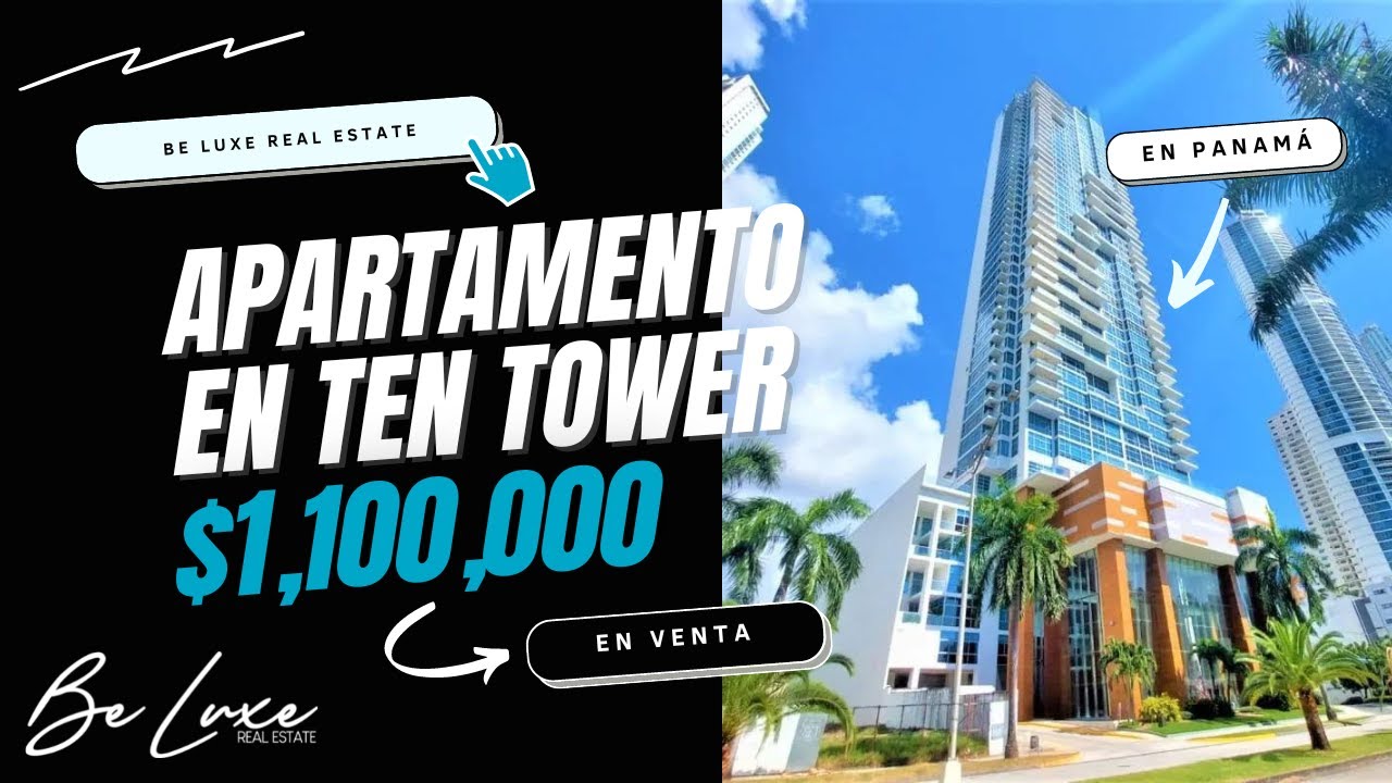 ¡Apartamento en Ten Tower Costa del Este! Be Luxe Real Estate Panamá ...
