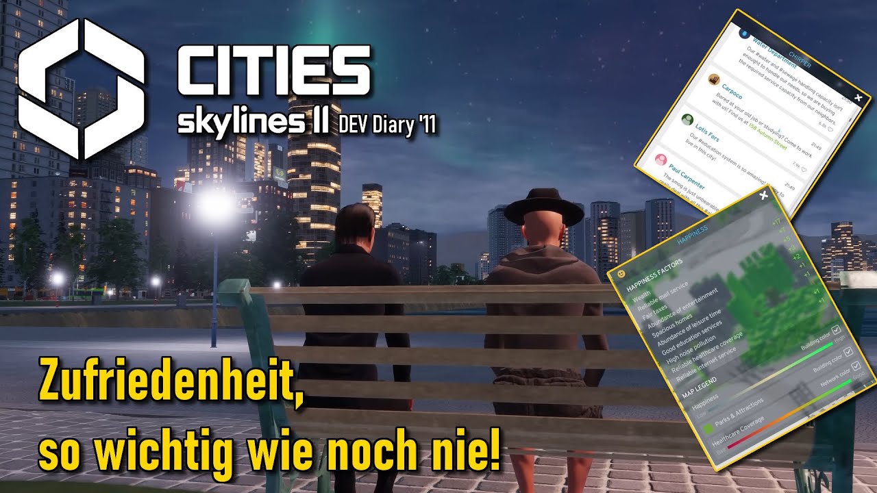 Der Bürger im Mittelpunkt | Cities Skylines 2 - Dev Diary #11 - YouTube