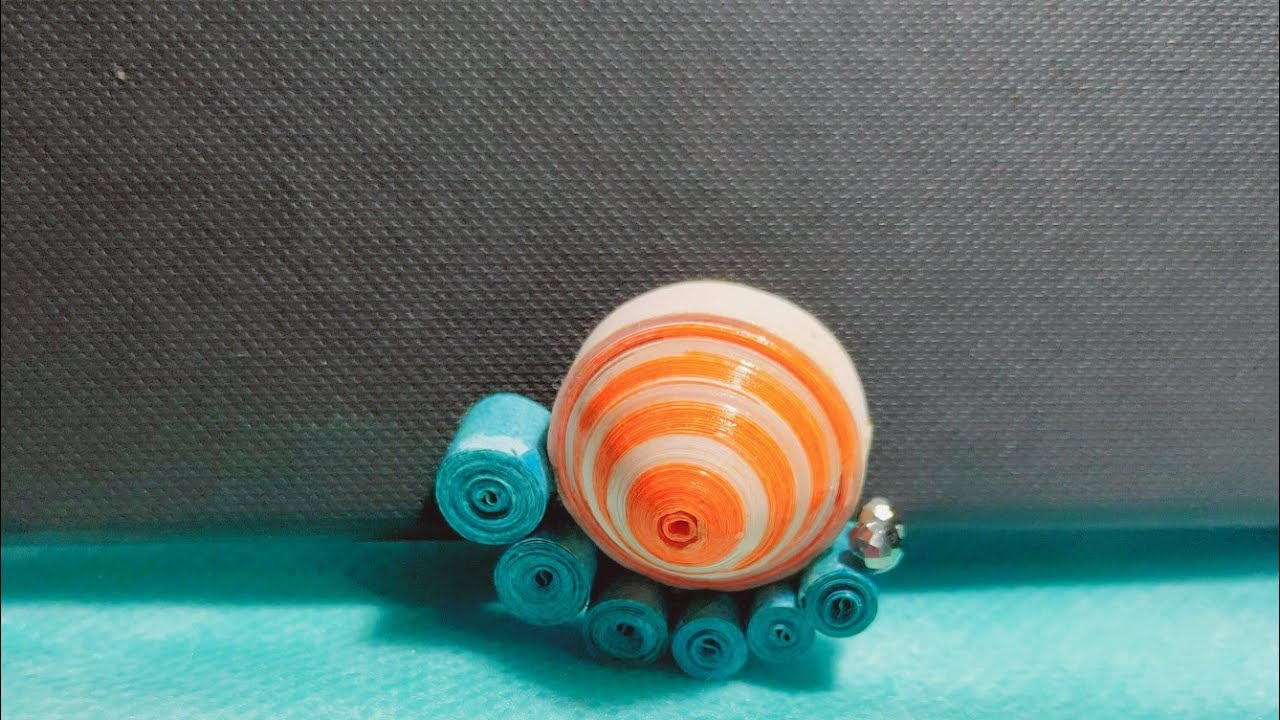Quilling Snail 🐌 - YouTube