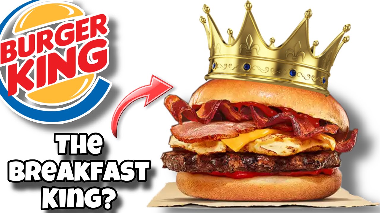 Better Than McDonald’s? - BURGER KING - KING BREAKFAST Sandwich - YouTube