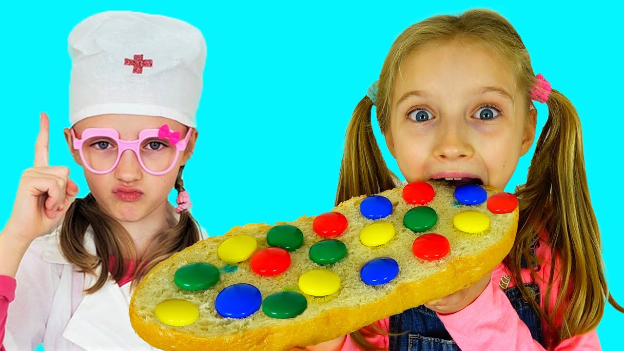 Polina and ambulance for kids - YouTube