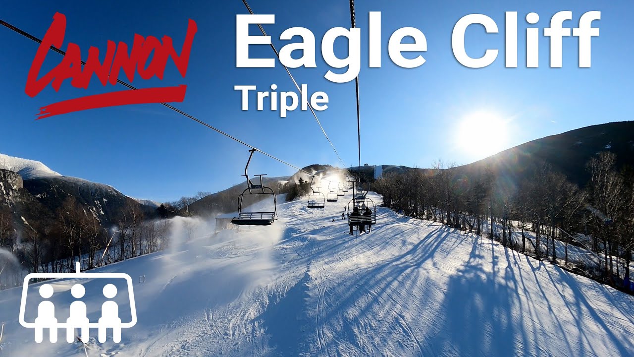 Cannon Mountain - Eagle Cliff Triple - YouTube