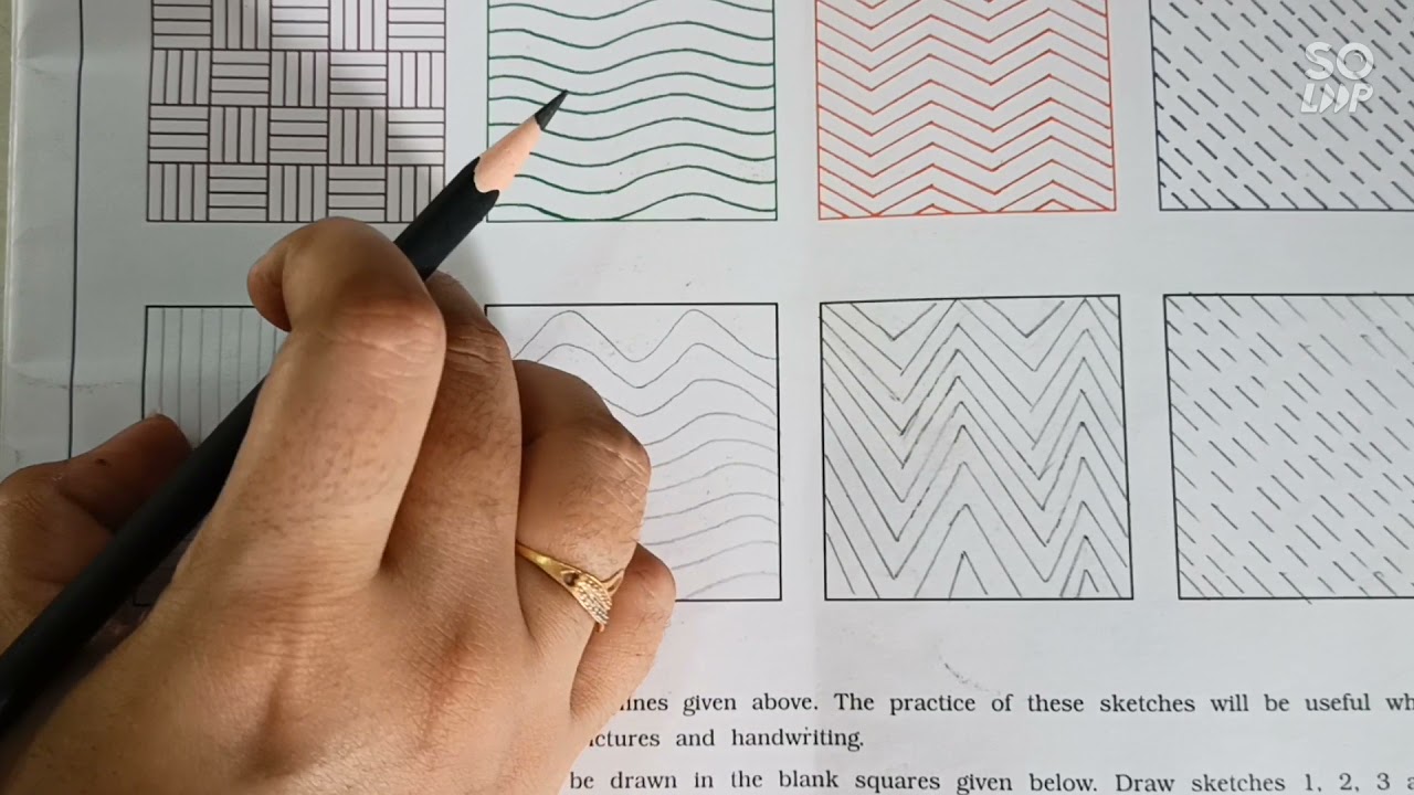 Std-2 Sub-Drawing Topic-Calligraphy & Sketches (Revision) - YouTube